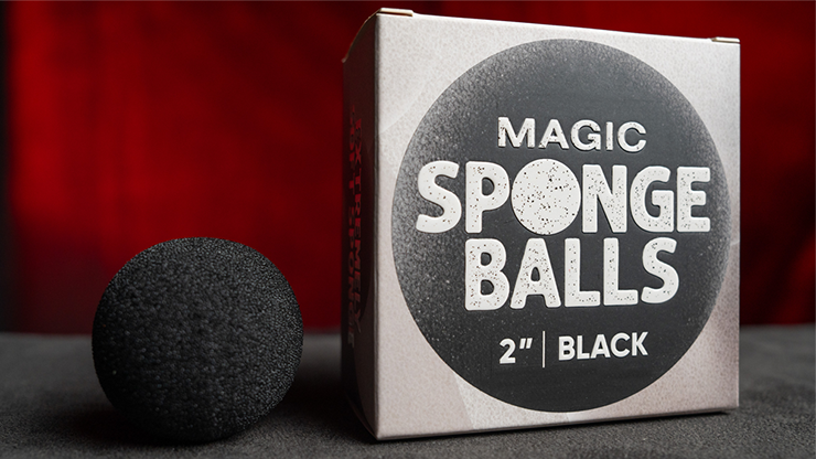 Magic Sponge Balls 4PK BLACK 2" by Murphy's Magic | Magicshop AG