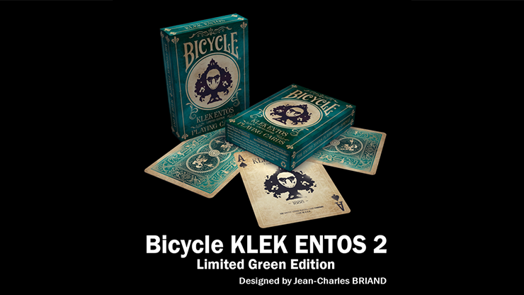 Bicycle Klek Entos Green (Marked) Playing Cards | Magicshop AG
