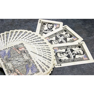 my-magicshop.com | US Presidents Playing Cards (BLACK Limited…