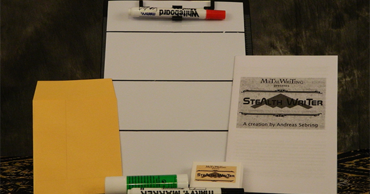 my-magicshop.com | The Stealth Writer and Stealth Pad by MetalWriting