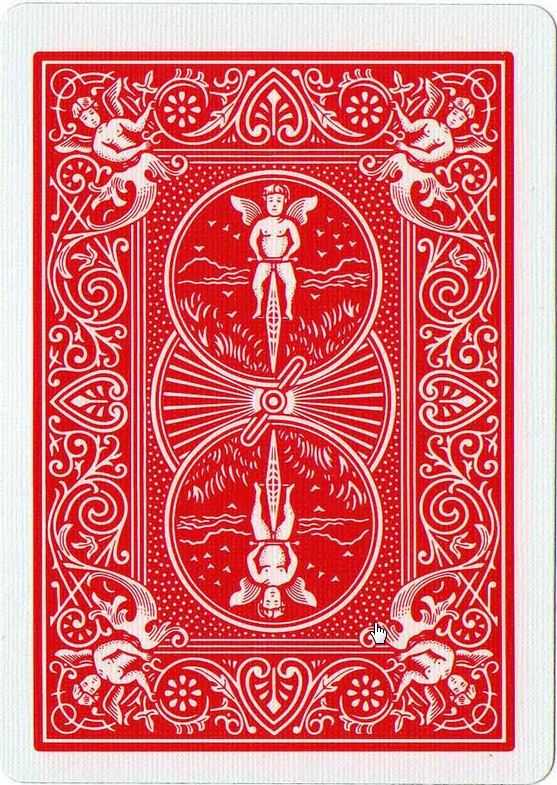my-magicshop.com | Jumbo Marked ESP Decks Bicycle Rider Back Red