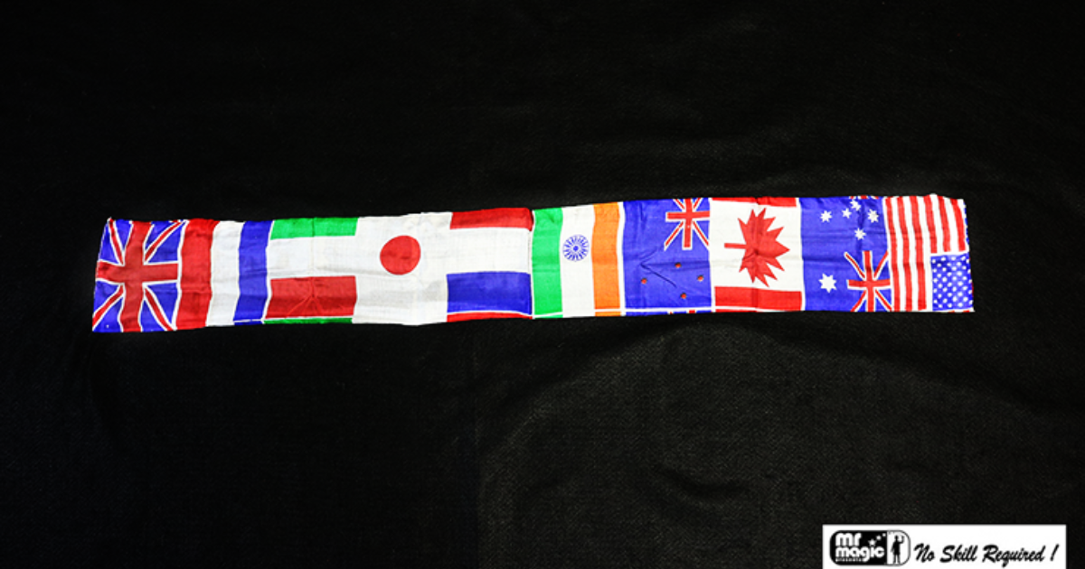 my-magicshop.com | Chameleon Flag Streamer by Mr. Magic - Trick