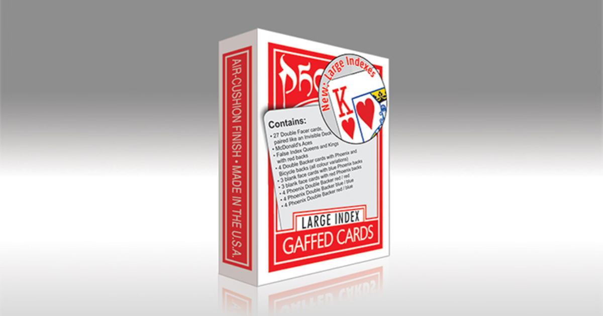 my-magicshop.com | Phoenix Gaffed Deck Large Index