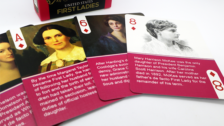 my-magicshop.com | History Of American First Ladies Playing Cards