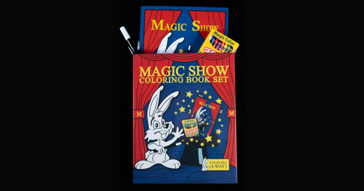 magic trick coloring pages