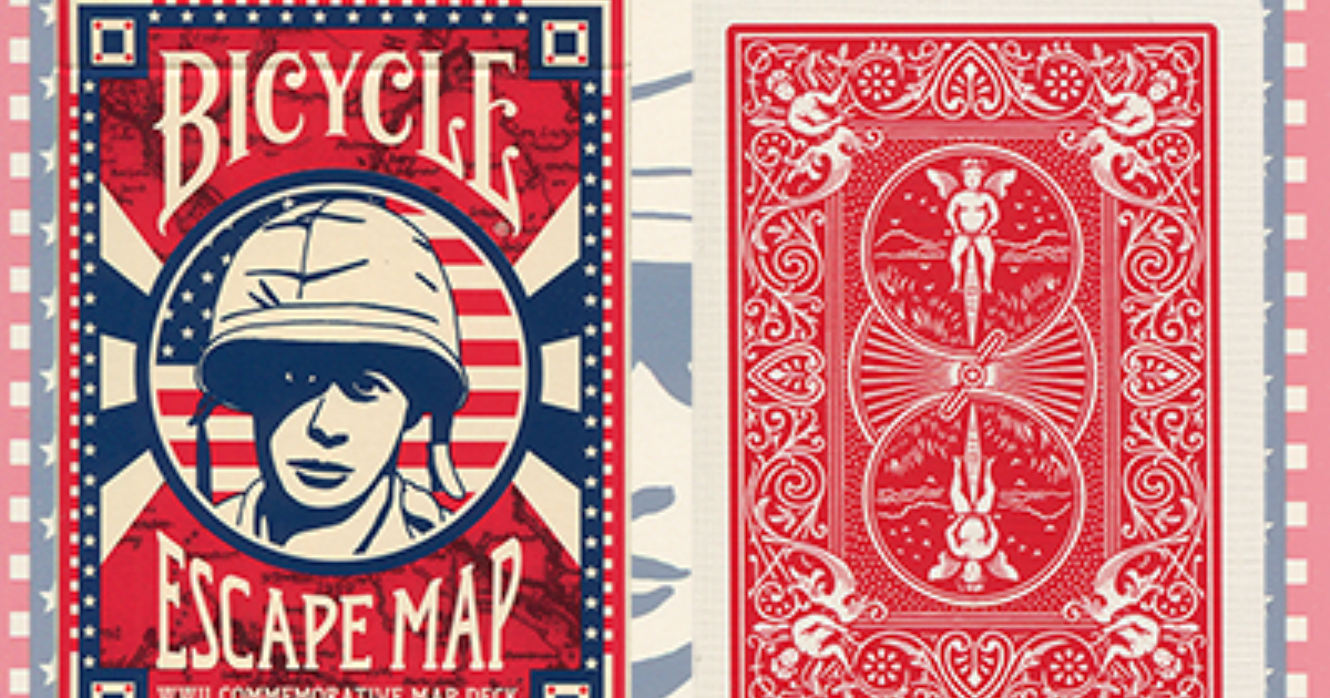 my-magicshop.com | Bicycle Escape Map Deck by USPCC